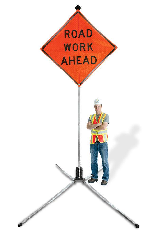 4884KET WindMaster® Sign Stand – MDI Traffic Control Products