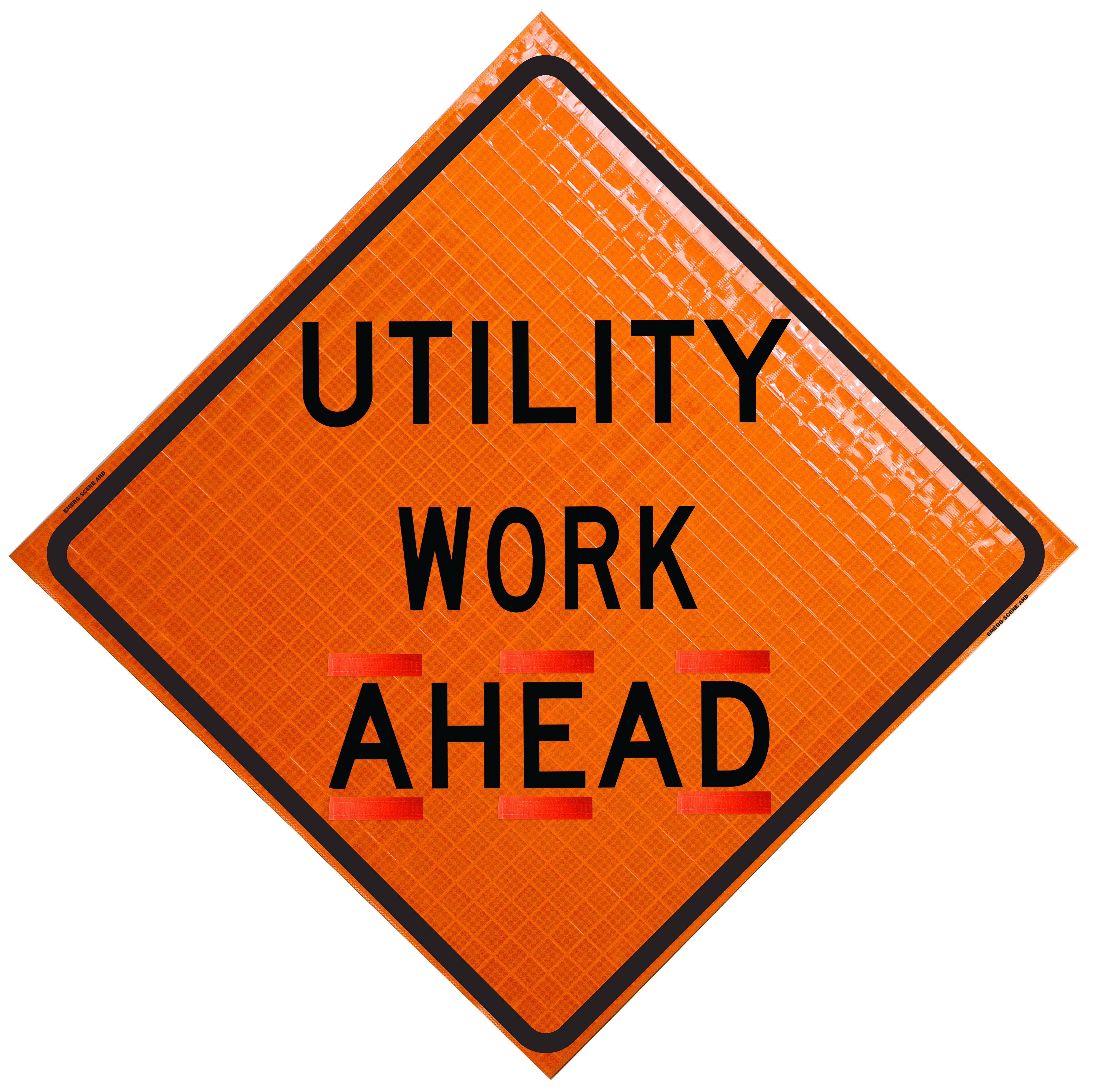 Utility Work Ahead - Changeable Ahead – MDI Traffic Control Products
