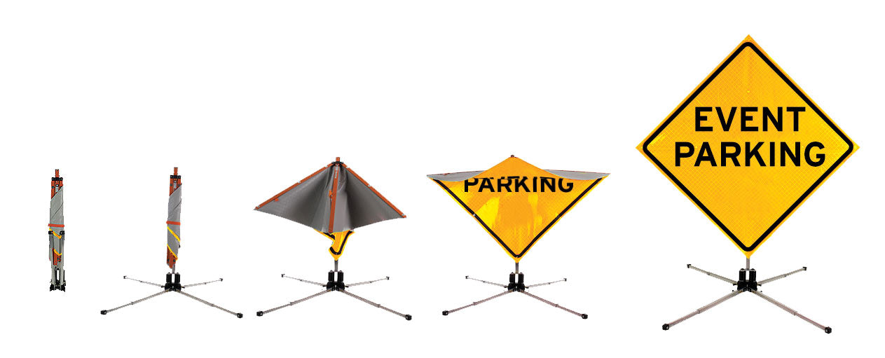 VIP Parking - With Changeable Arrowhead – MDI Traffic Control Products