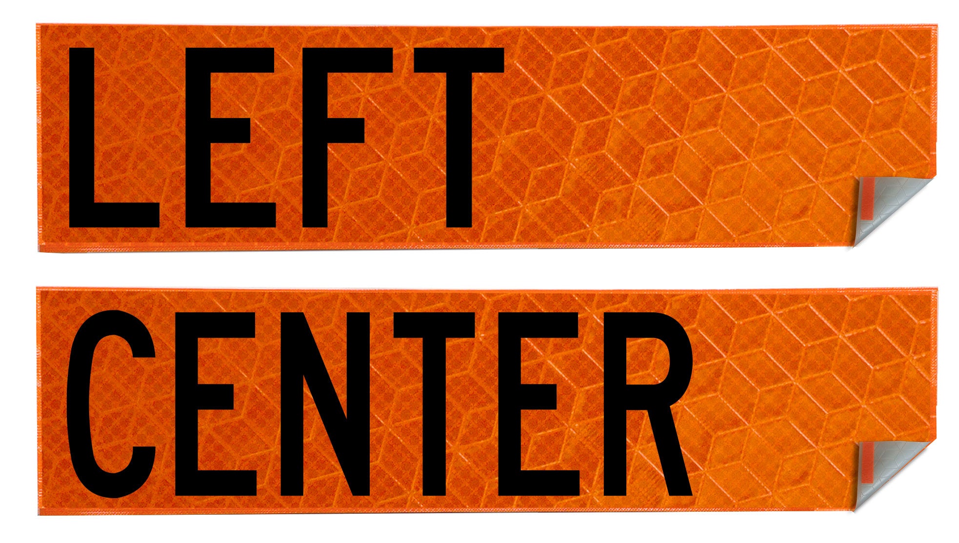 Reversible Patch - LEFT- CENTER (P6) – MDI Traffic Control Products