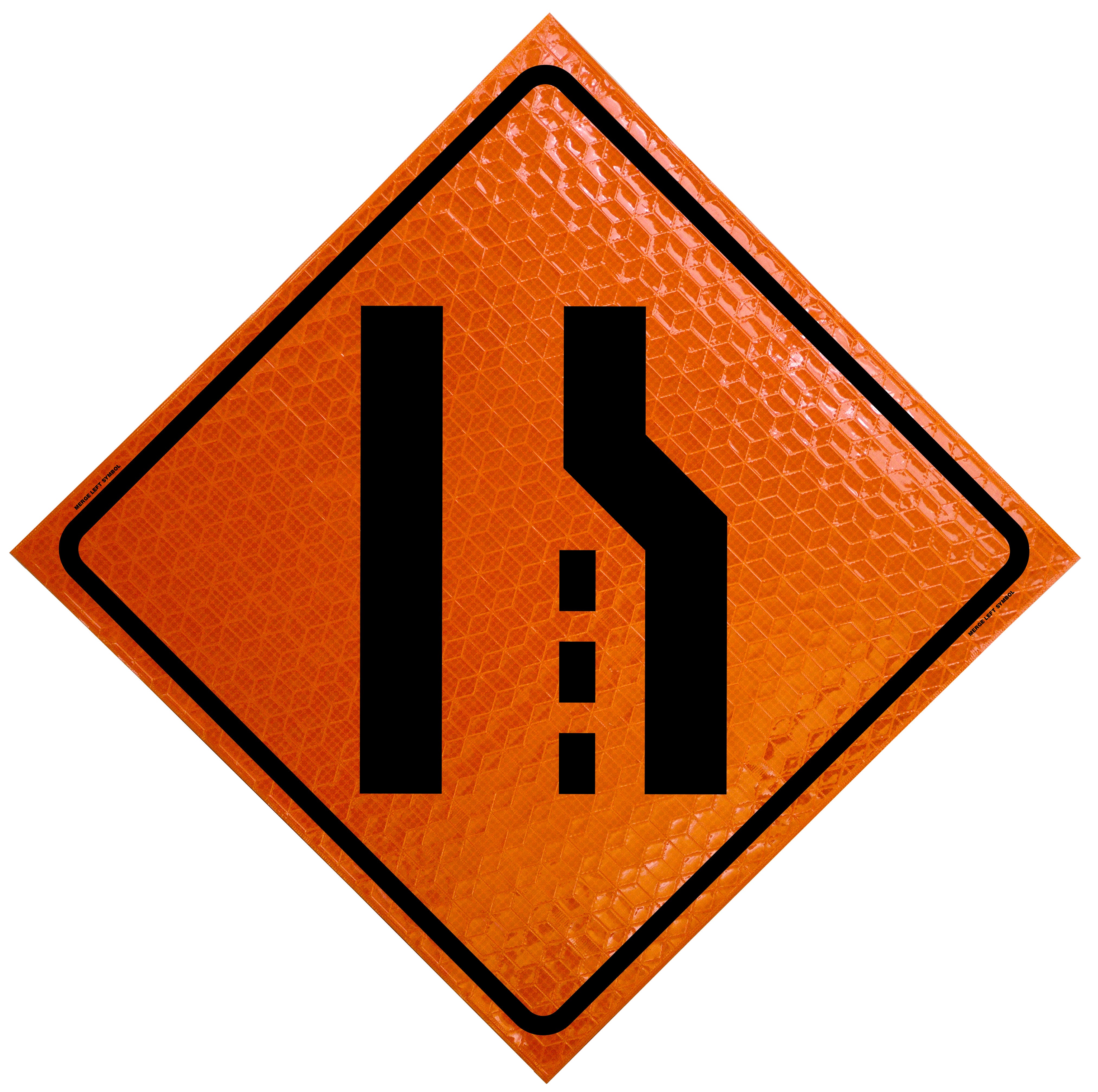 Merge Left - Symbol – MDI Traffic Control Products