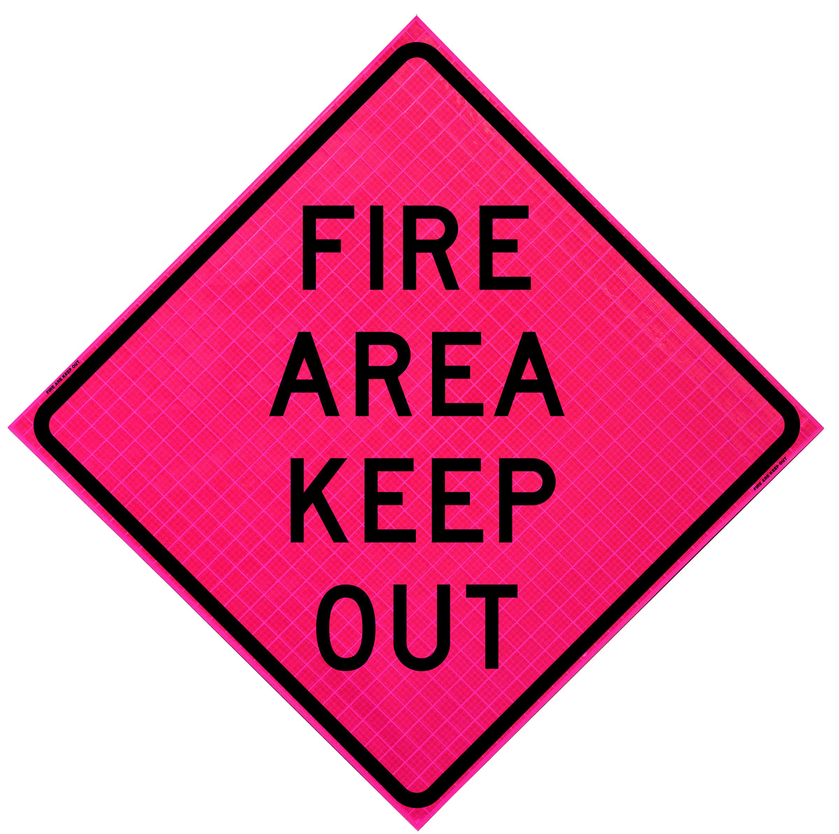 Fire Area Keep Out – MDI Traffic Control Products